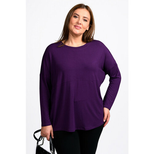 Блуза  SVESTA, размер 60, фиолетовый