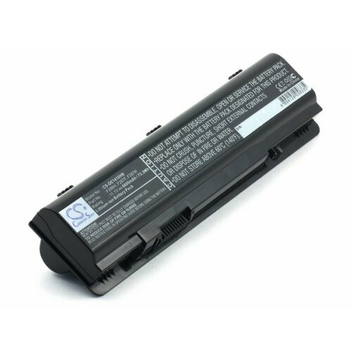 Аккумуляторная батарея усиленная для ноутбука Dell DP-07292008 (6600mAh)