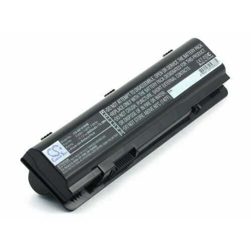 Аккумулятор усиленный для Dell 0G066H (6600mAh)