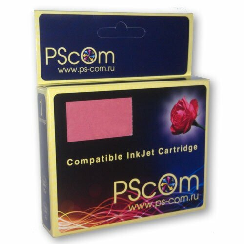 Картридж Ps-Com черный (black) совместимый с Epson T0801, объем 8 мл.