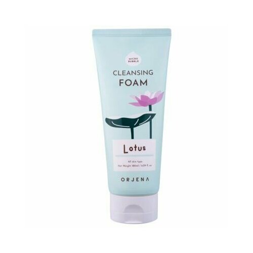 ORJENA Пенка для умывания с экстрактом лотоса Lotus Cleansing Foam