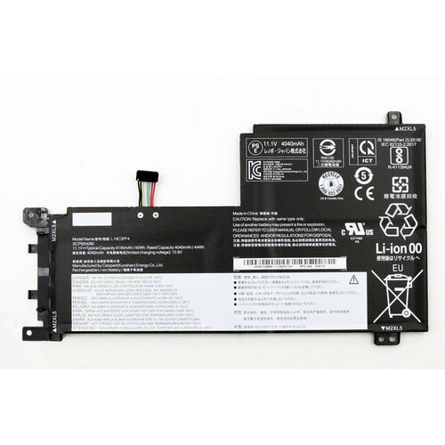 Аккумулятор L19C3PF4 для ноутбука Lenovo IdeaPad 5-15 11.1V 45Wh черный