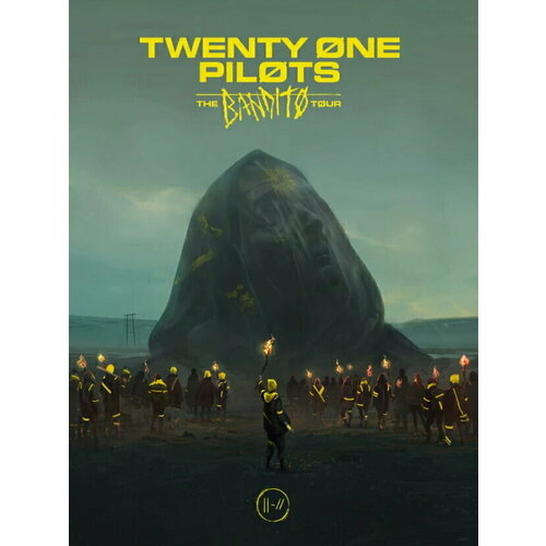 Плакат, постер на бумаге Twenty One Pilots-The Bandito Tour/Двадцать один пилот/музыкальные/поп исполнитель/артист/поп-звезда. Размер 60 х 84 см
