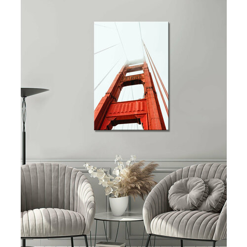 Картина/Картина на холсте для интерьера/Картина на стену/Картина для кухни/ - Сан-Франциско, США 2 40х60