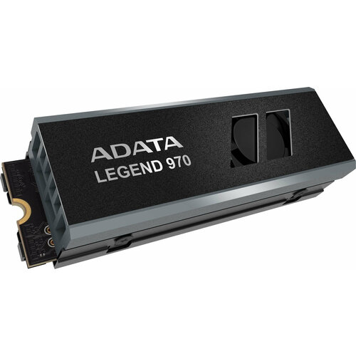 Твердотельный накопитель/ ADATA SSD LEGEND 970, 2000GB, M.2(22x80mm), NVMe 2.0, PCIe 5.0 x4, 3D NAND, R/W 10000/10000MB/s, IOPs 1 400 000/1 400 000, T