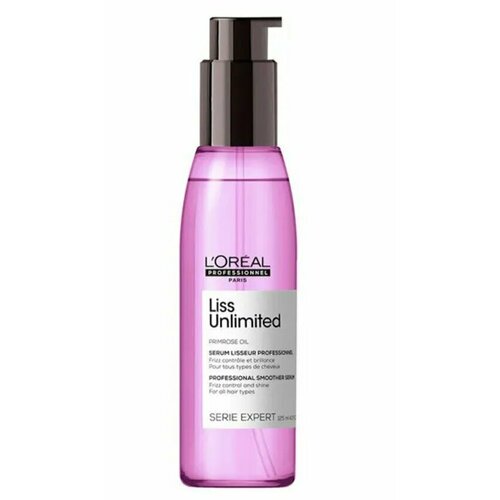 20538202 L'Oreal Professionnel Liss Unlimited: Термозащитное масло-сияние для непослушных волос (Primrose Oil Liss Unlimited), 125мл