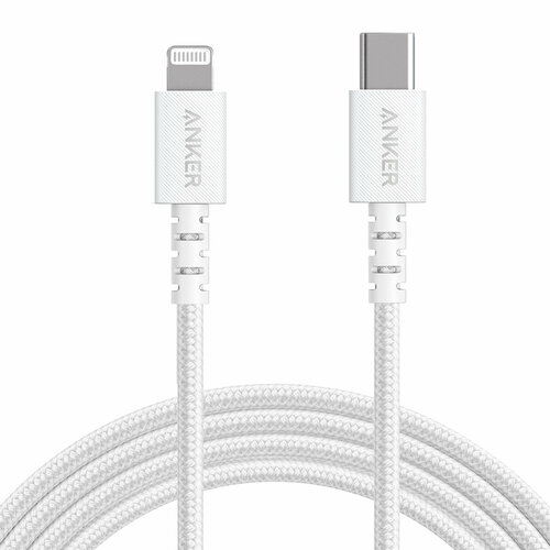 Кабель Lightning для iPhone, iPod, iPad, AirPods: Anker USB-C to LTG Select+