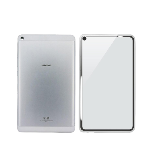 Полимерная из силикона задняя панель-чехол-накладка MyPads для Huawei MediaPad T3 8.0 LTE (KOB-L09/W09) белая