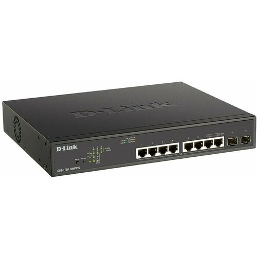 Коммутатор (свитч) D-Link (DGS-1100-10MPPV2)