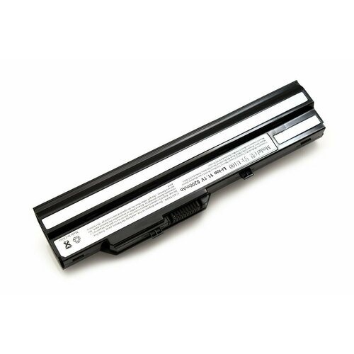 Аккумулятор для ноутбука MSI Wind U120-024US 5200 mah 11. V