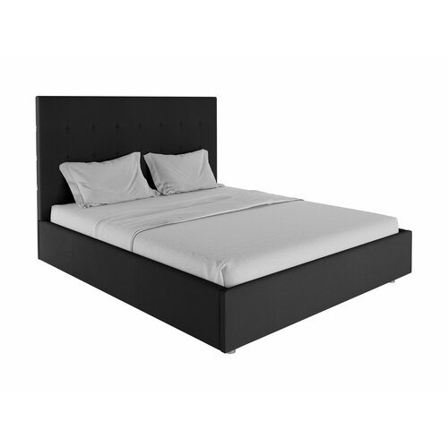 Мягкая кровать Нордо Нуар, 120х200 (Dimax)