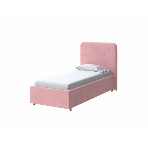 PROxSON Кровать Олаф (Ткань: Велюр Casa Жемчужно-розовый) 80x190