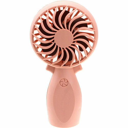 Ручной вентилятор на аккумуляторе mini, розовый