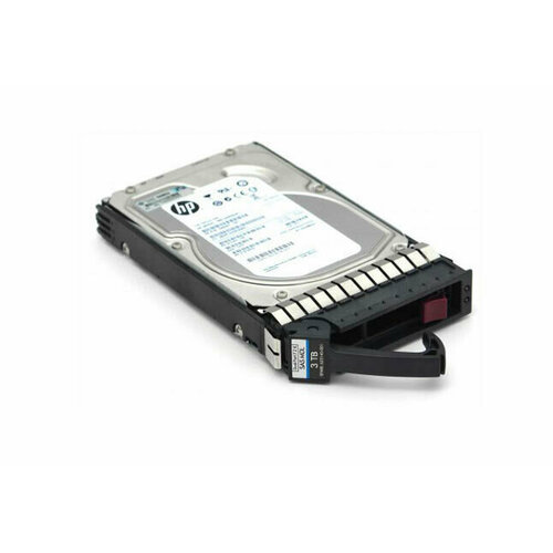 Жесткие диски HP Жесткий диск 625140-001 HP 3TB 6G SAS 7.2K rpm LFF (3.5-inch)