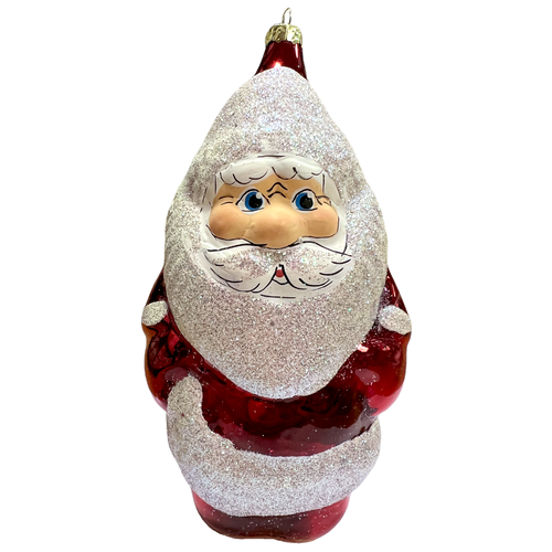 Ёлочная игрушка "Дед Мороз Снежный" (Интерьер-Промысел)