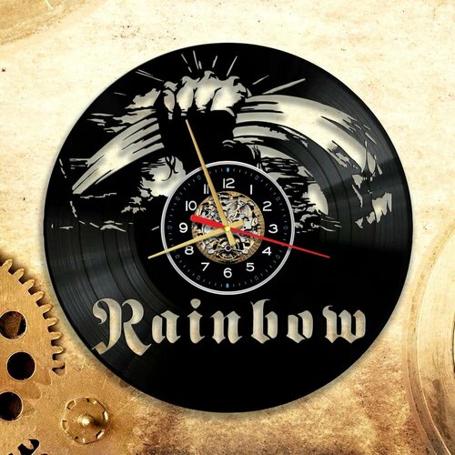Настенные часы с группой Rainbow, Рэйнбоу, Ronnie James Dio