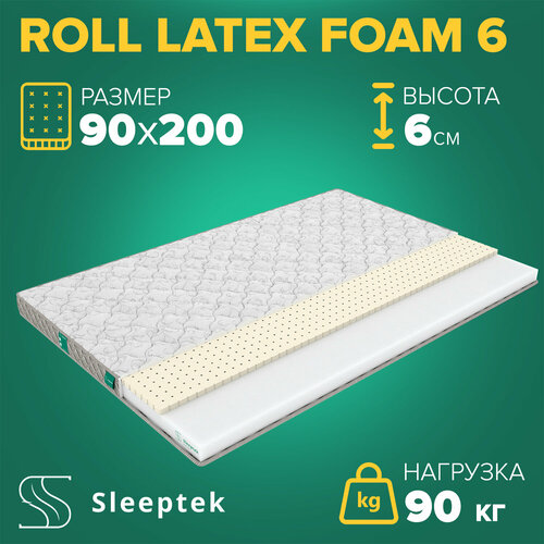 Матрас Sleeptek Roll LatexFoam 6 90х200