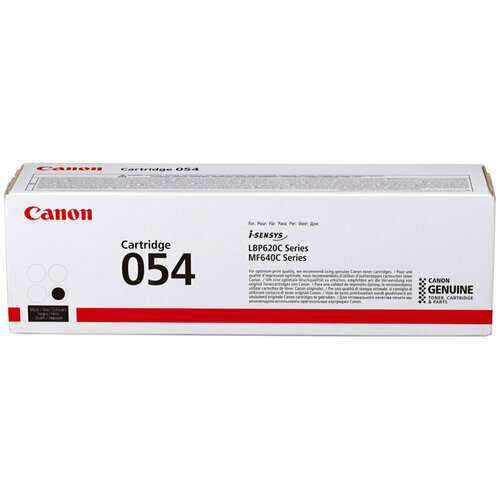 Картридж лазерный Canon 054 BK 3024C002 чер. для MF645Cx//LBP623Cdw, 1054926