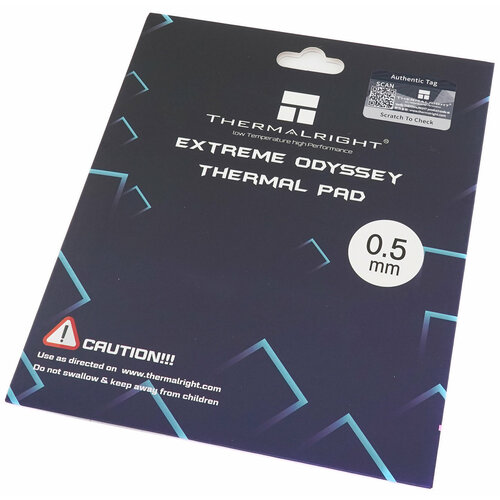 Термопрокладка Thermalright EXTREME ODYSSEY II 120x120x0.5мм, 12.8 Вт/(м*К)