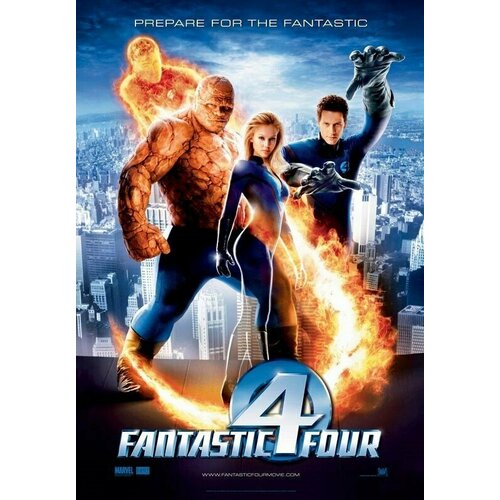 Плакат, постер на холсте Фантастическая четверка (Fantastic Four), Тим Стори. Размер 60 х 84 см