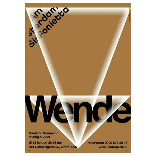Плакат, постер на бумаге Studio Dumbar-Wende-Студия Дамбар-Венде. Размер 42 х 60 см