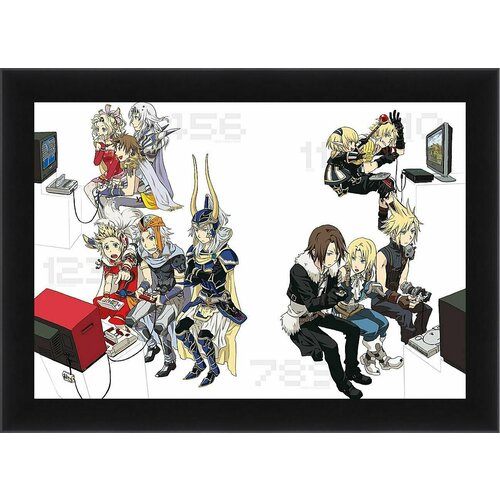 Плакат, постер на холсте Final Fantasy. Размер 42х60 см