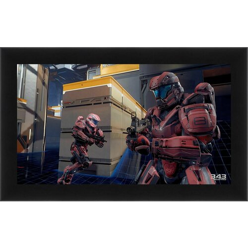Плакат, постер на холсте Halo 5: Guardians. Размер 21х30 см