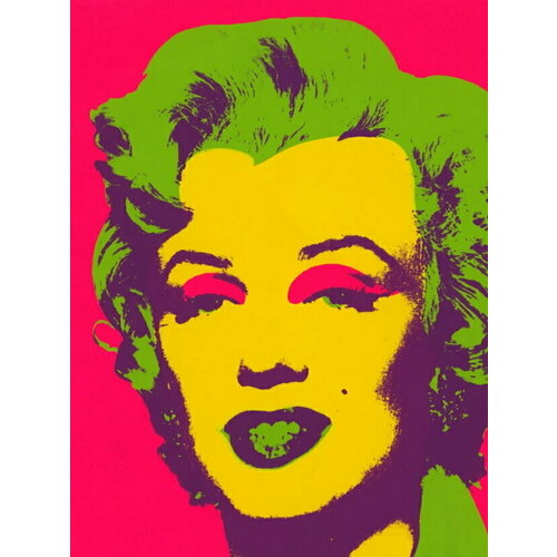 Плакат, постер на бумаге Andy Warhol/Энди Уорхол-Мэрилин Монро/искусство/арт/абстракция/творчество. Размер 21 х 30 см