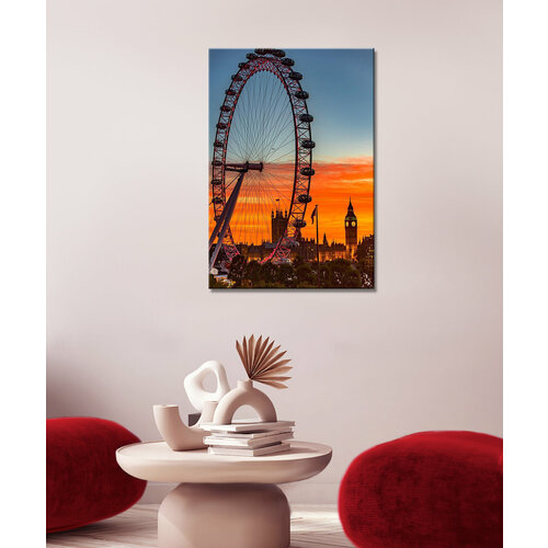 Картина/Картина на холсте для интерьера/Картина на стену/Картина для кухни/ - Лондон, Англия (38) 50х70