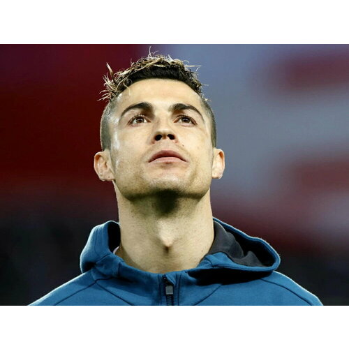 Плакат, постер на холсте Cristiano Ronaldo/Криштиану Роналду/спорт. Размер 42 х 60 см