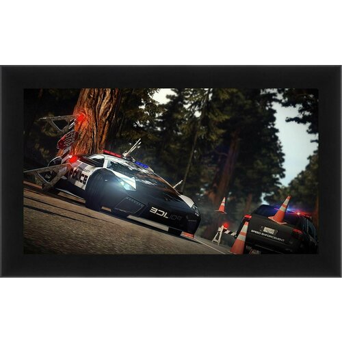 Плакат, постер на бумаге Need For Speed: Hot Pursuit. Размер 30 х 42 см