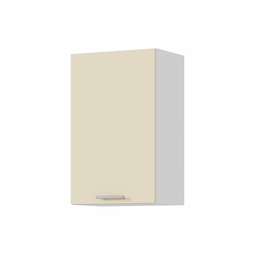 Кухонный модуль навесной, Ксения, ШВ450 Белый / Ваниль глянец