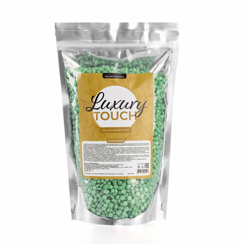 Пленочный воск для депиляции TNL Luxury Touch оливковый, 500 г