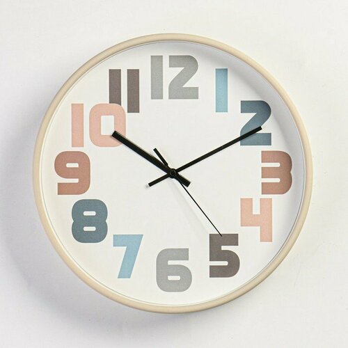 Часы настенные, серия: Классика, d-30.5 см (комплект из 2 шт)
