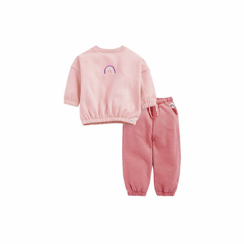 Комплект одежды Happy leo, размер 100, розовый