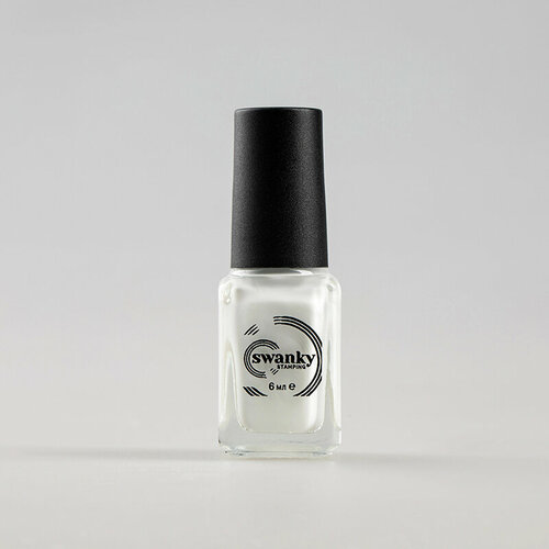 Лак для стемпинга Swanky Stamping S02 (белый), 6 мл