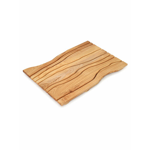Деревянный коврик Линия Ясеня натуральный 80х50 см