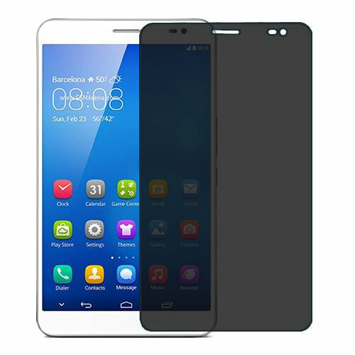 Huawei MediaPad X1 защитный экран пленка гидрогель конфиденциальность (силикон) Одна штука