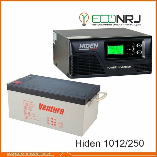 ИБП Hiden Control HPS20-1012 + Ventura GPL 12-250