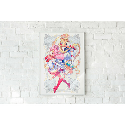 Плакат Sailor Moon/Сейлор Мун/Анимэ/ Плакат на стену 30х42 см / Постер формата А3