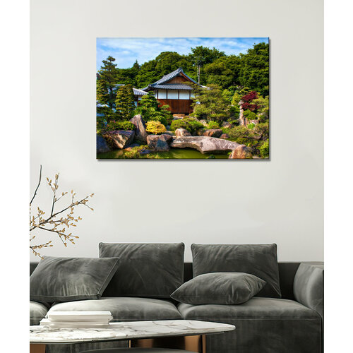 Картина/Картина на холсте для интерьера/Картина на стену/Картина для кухни/ - Япония/Нара (5) 30х40
