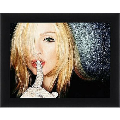 Плакат, постер на холсте Madonna-Мадонна. Размер 21 х 30 см