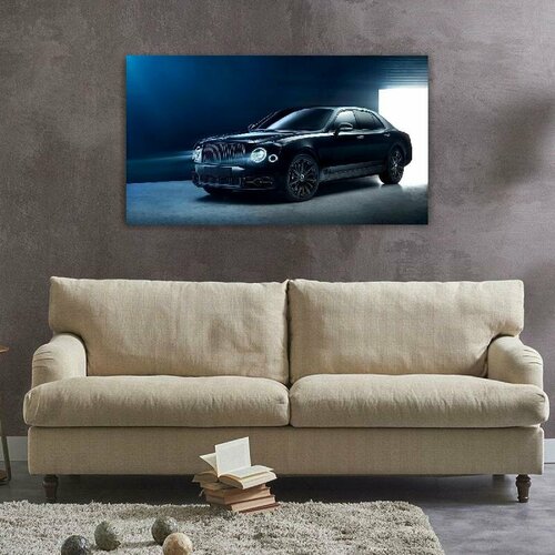 Картина на холсте 60x110 Альянс Лес "Автомобили bentley" на подрамнике / интерьер/ декор