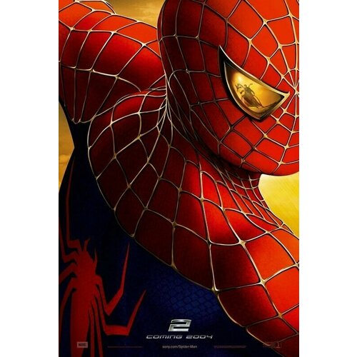 Плакат, постер на бумаге Человек-паук 2 (Spider-Man 2), Сэм Рэйми. Размер 60 х 84 см