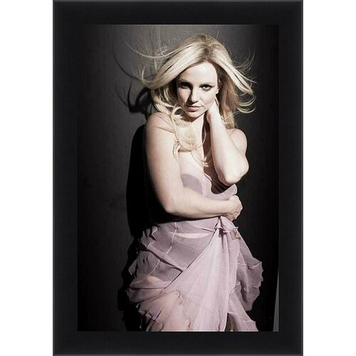 Плакат, постер на холсте Бритни Спирс-70. Размер 21х30 см