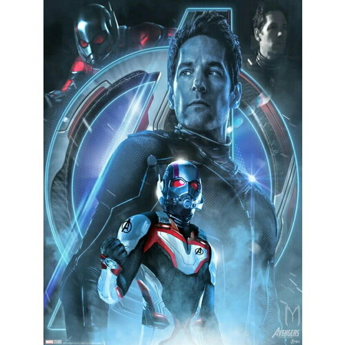 Плакат, постер на холсте Avengers: Endgame Collection /Мстители: Финал/Человек муравей/искусство/арт/абстракция/творчество. Размер 60 на 84 см
