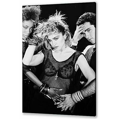 Плакат, постер на холсте Madonna-Мадонна. Размер 60 х 84 см