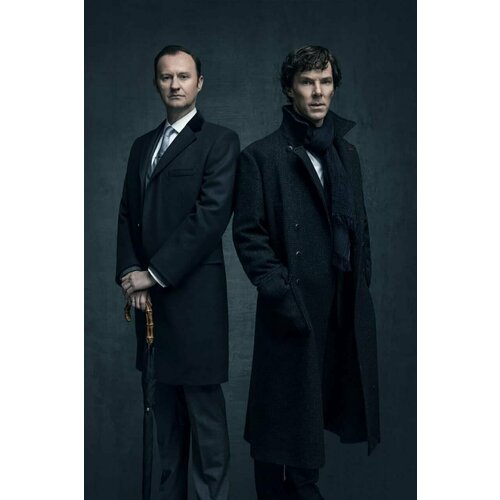 Плакат, постер на бумаге Шерлок (Sherlock, 2010-2017г). Размер 21 на 30 см