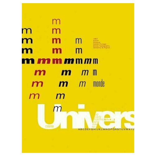 Плакат, постер на бумаге Univers-Юниверс. Размер 21 х 30 см