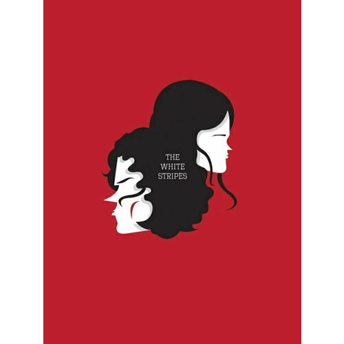 Плакат, постер на бумаге The White Stripes/музыкальные/поп исполнитель/артист/поп-звезда/группа. Размер 60 х 84 см